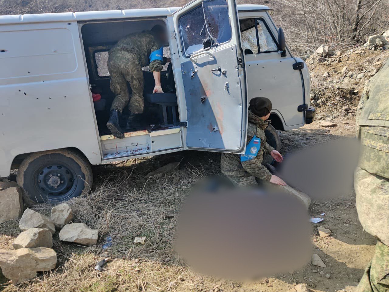 Police officers were killed as a result of an Azerbaijani ambush attack ...